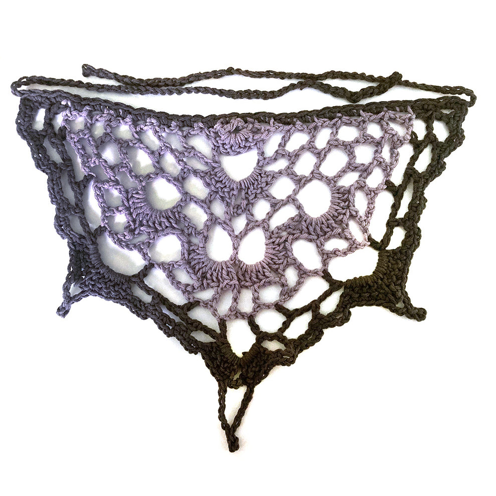 Eilânrêst Bandana Periwinkle & Graphite – Haskerjern
